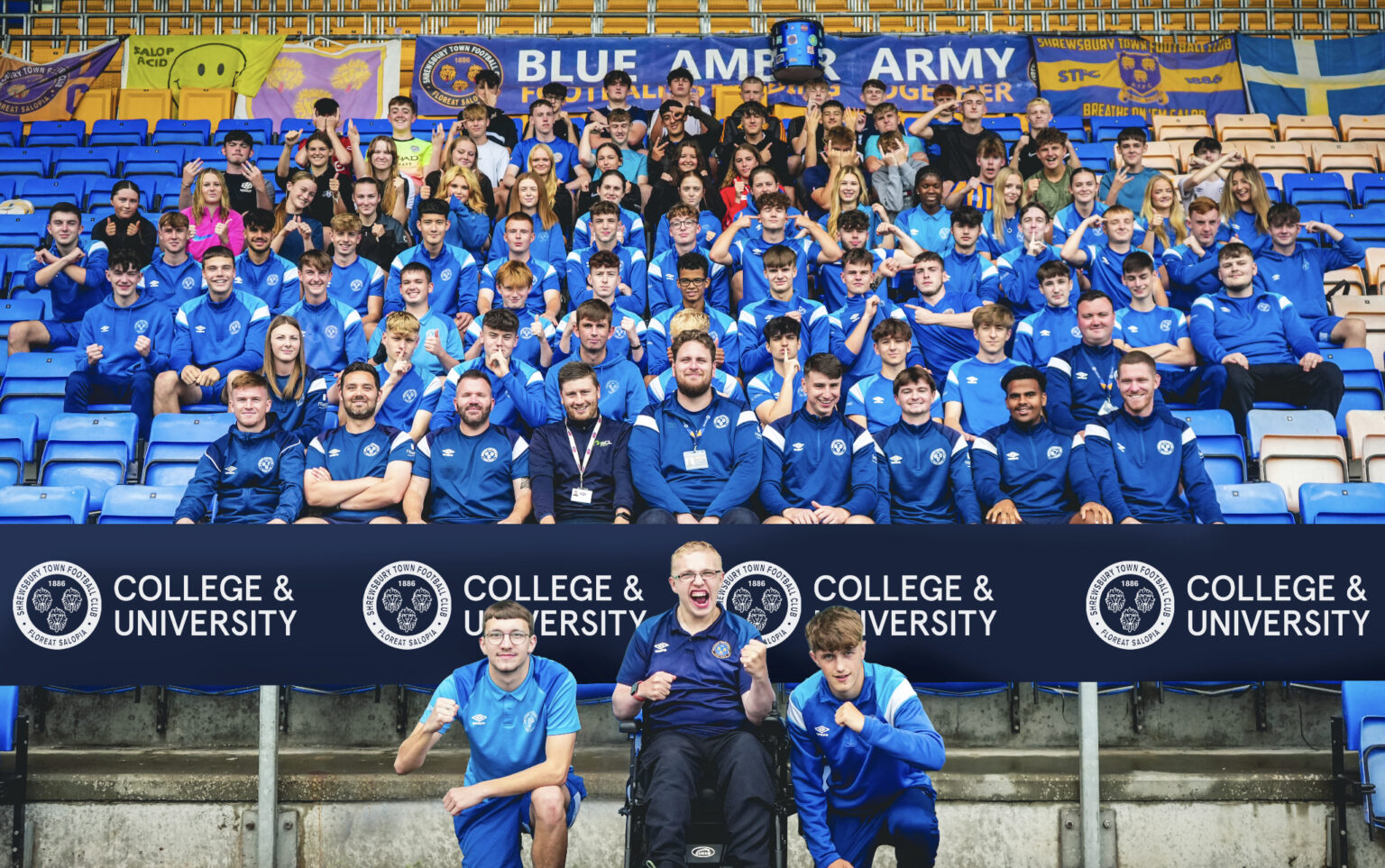 Sports University Courses | Shrewsbury Town College & University